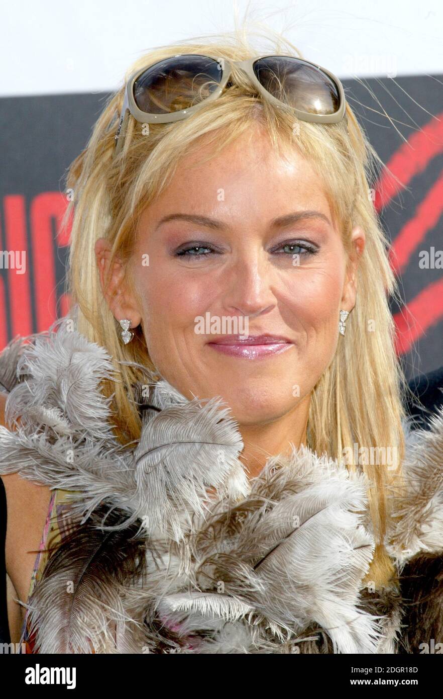 Sharon Stone promotes the new Basic Instinct 2 movie at the Carlton ...