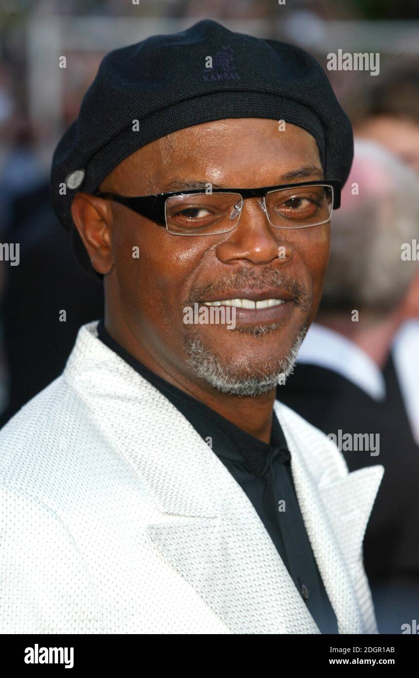 Samuel L Jackson arriving at the Star Wars, Revenge of the Sith ...