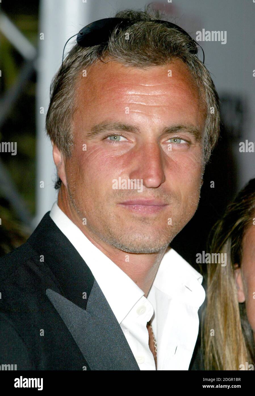 David Ginola arriving at the Star Wars, Revenge of the Sith party, held ...