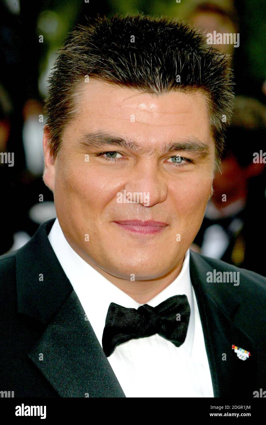 David Douillet arriving at the premiere of Broken Flowers, the Palais ...