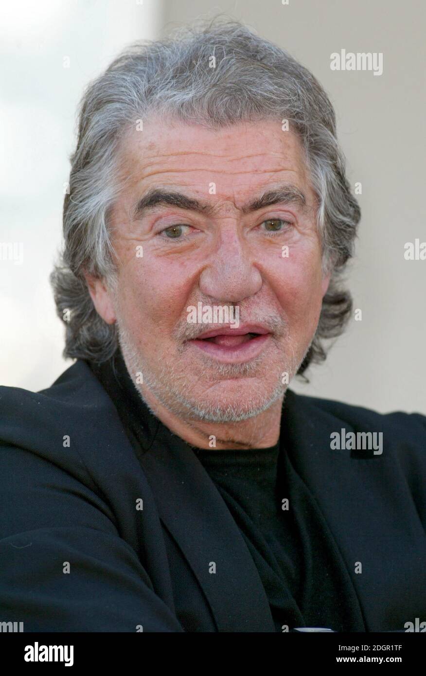 Roberto Cavallio at the Decameron photocall, Cannes harbour. Part of ...