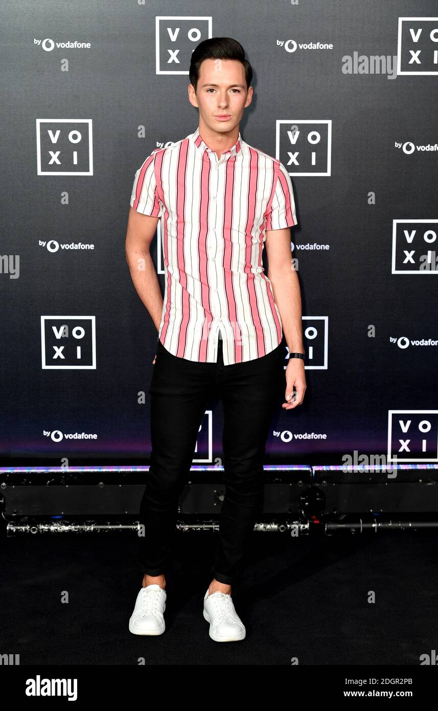 Lorcan London attending the VOXI launch at Brick Lane Yard, London ...