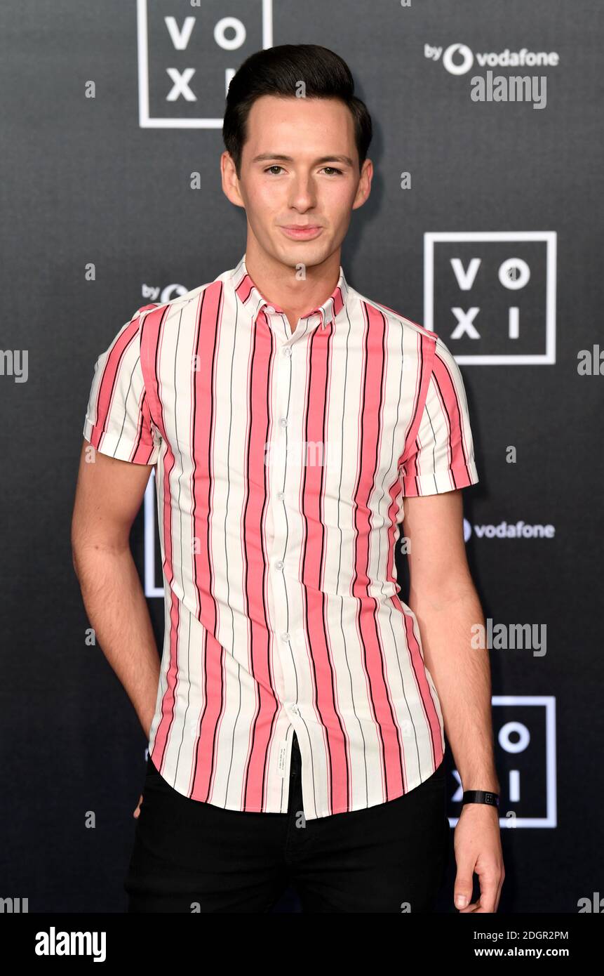 Lorcan London attending the VOXI launch at Brick Lane Yard, London ...