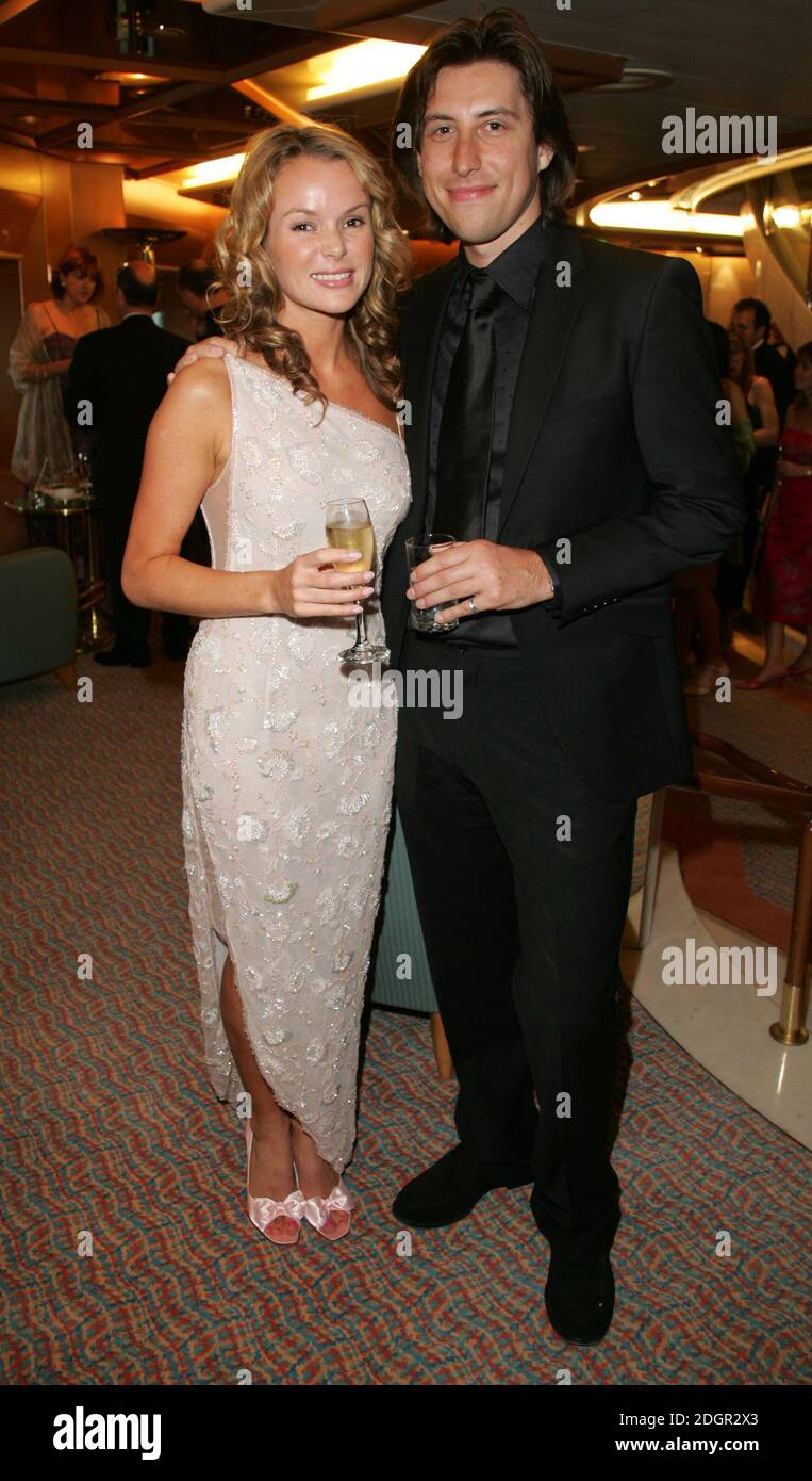 Amanda Holden and boyfriend on board the Sea Princess, part of the ...