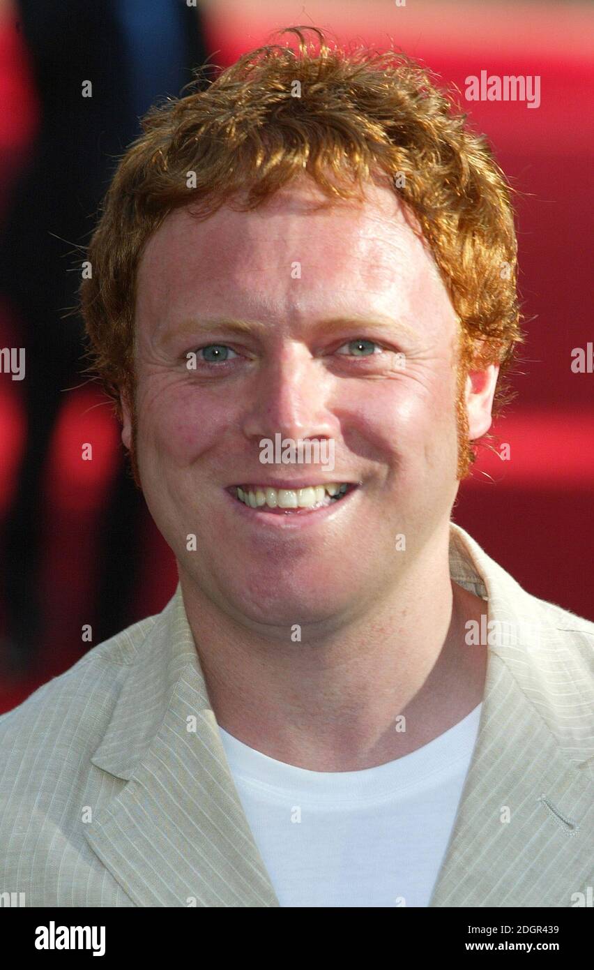 Avid Merrion arriving at the UK Premiere of War of the Worlds ...