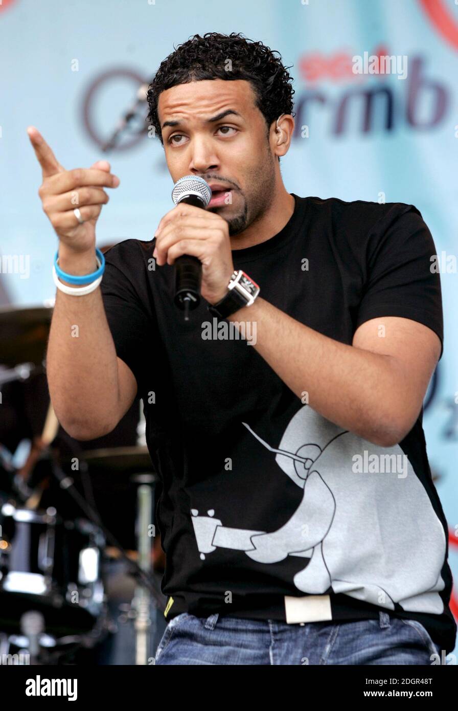 Craig David appearing at BRMB's Party in the Park, Cannon Hill Park ...