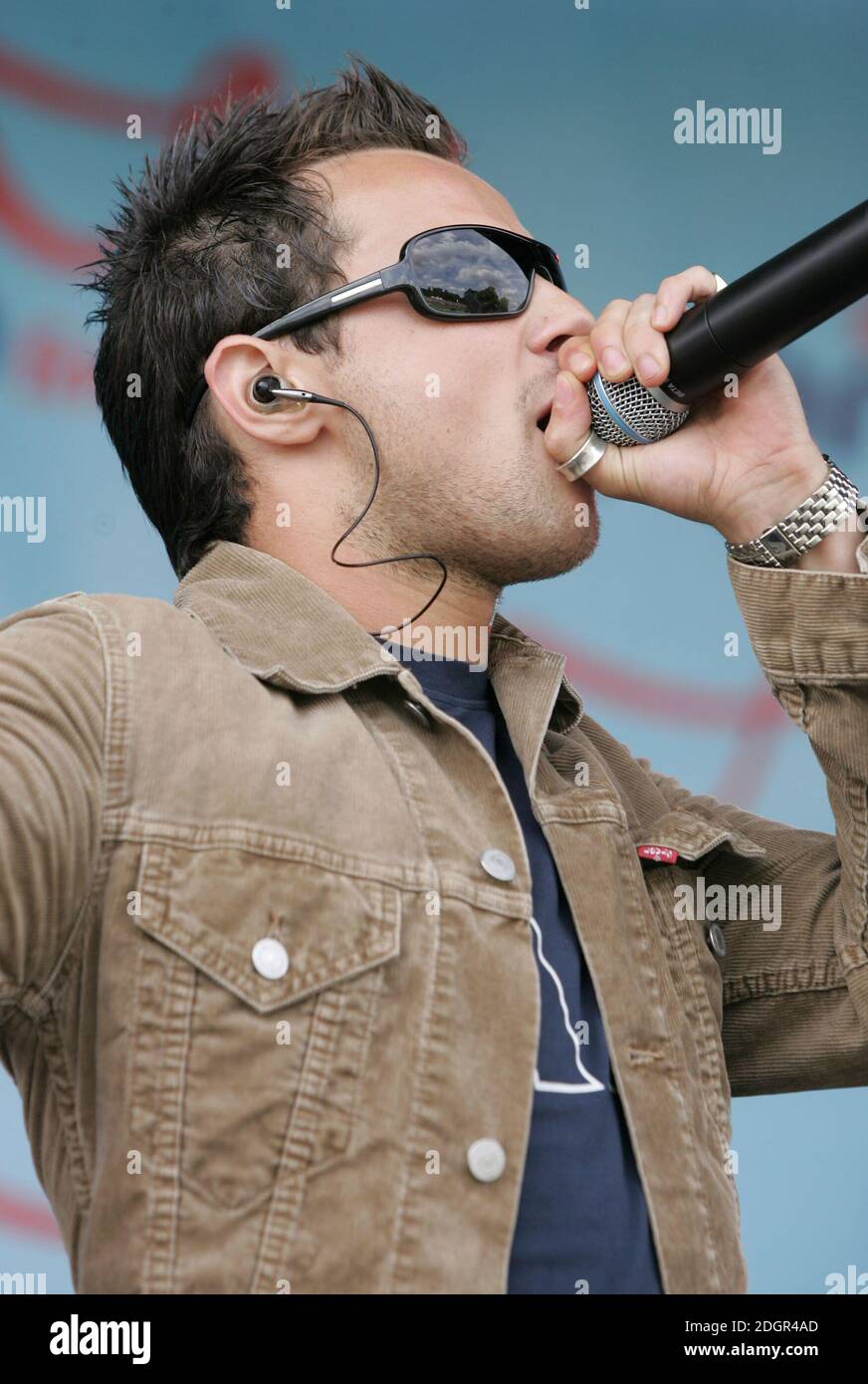 Ben Adams appearing at BRMB's Party in the Park, Cannon Hill Park ...