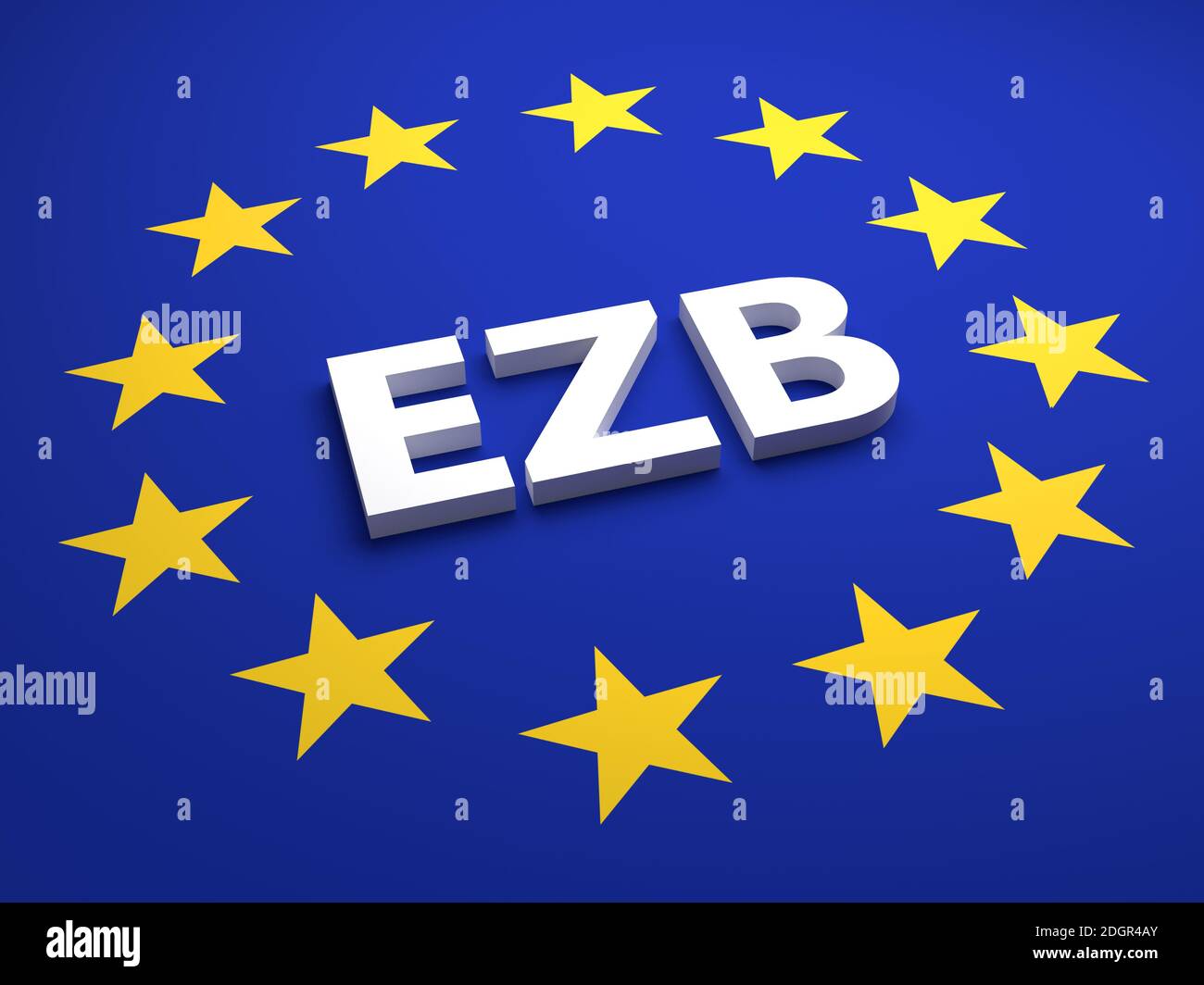 3D euro symbol rendering - Illustration Stock Photo - Alamy