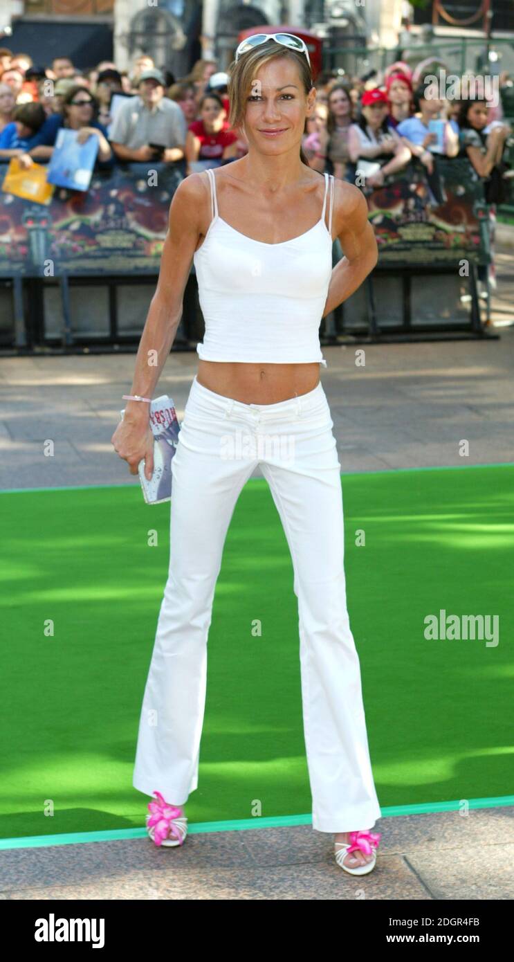 Tara Palmer Tomkinson arriving at the Charlie and the Chocolate Factory ...