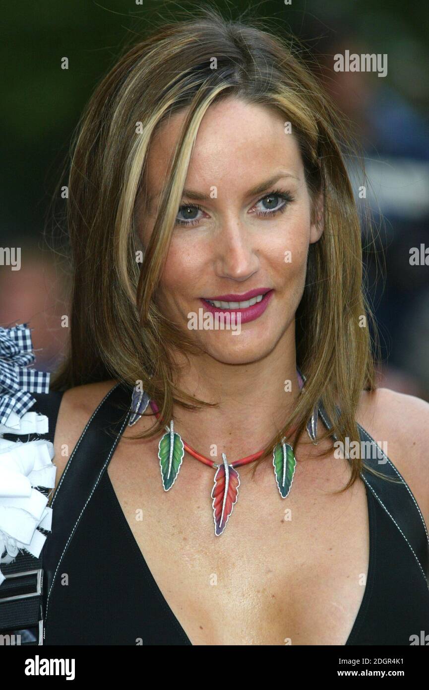 Lisa Butcher arriving at the Diamonds Exhibition launch party, The ...