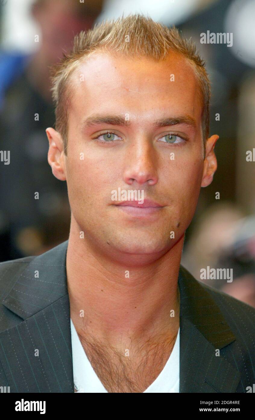 Calum Best at the world premiere of Wedding Crashers, Leicester Square ...