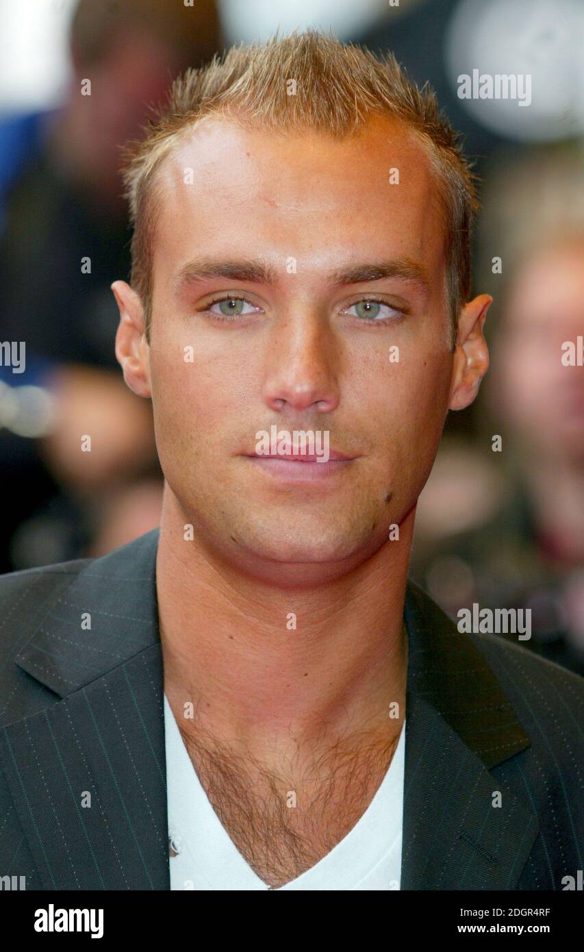Calum Best at the world premiere of Wedding Crashers, Leicester Square ...