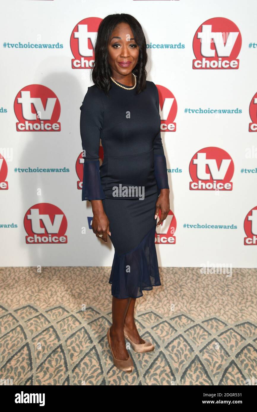 Diane Parish attending the TV Choice Awards 2017 held at The Dorchester ...