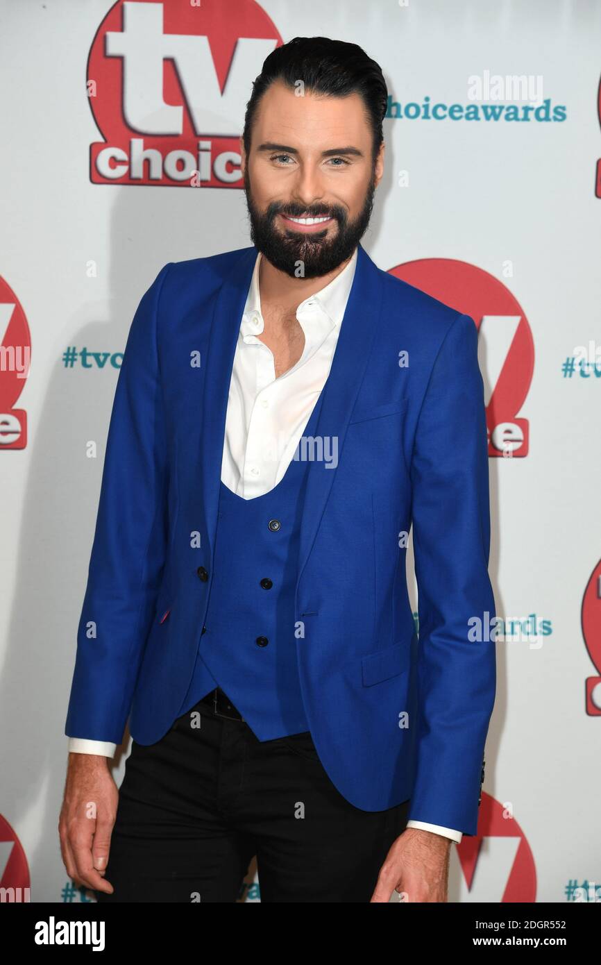 Rylan Clark attending the TV Choice Awards 2017 held at The Dorchester ...