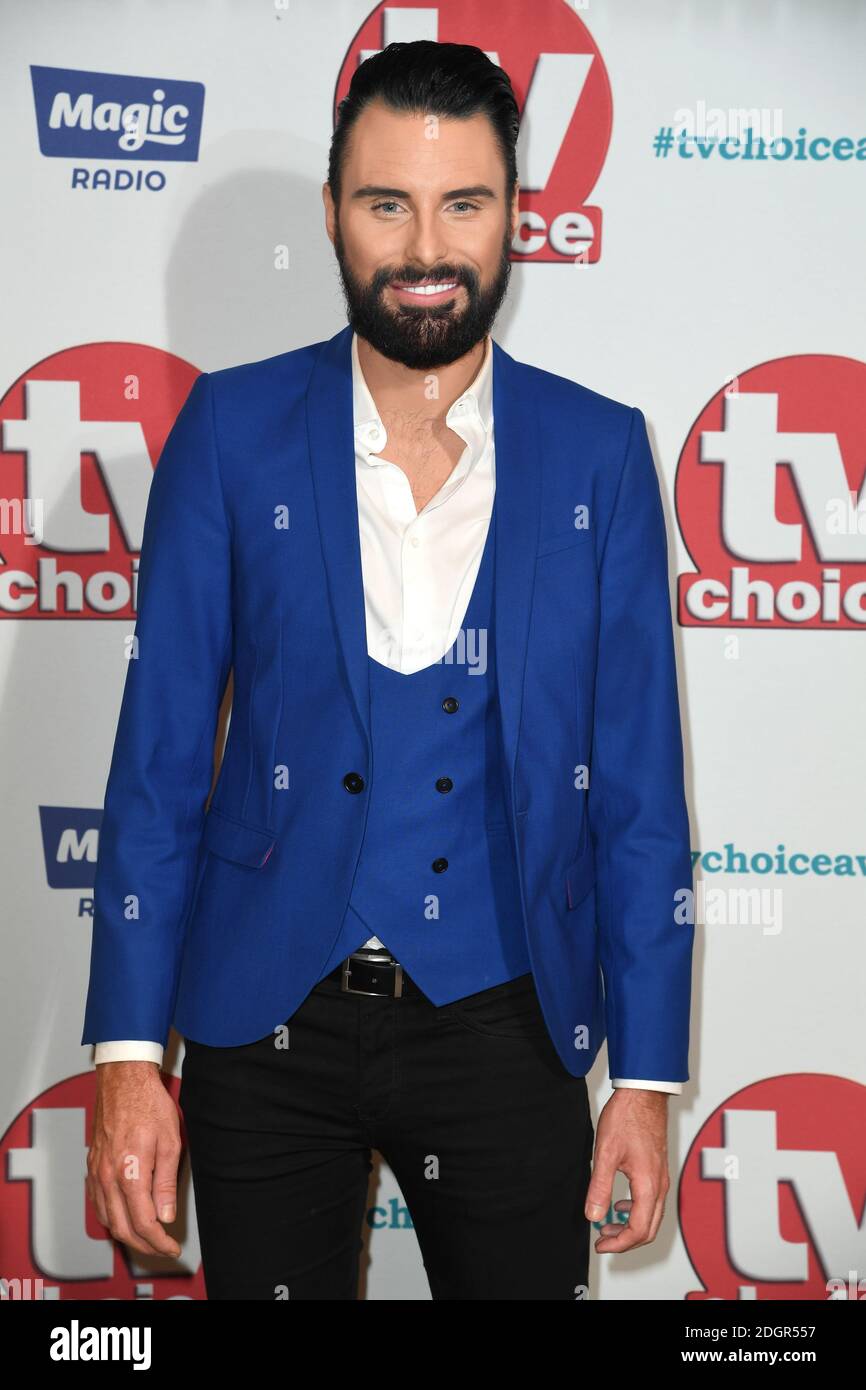 Rylan Clark attending the TV Choice Awards 2017 held at The Dorchester ...
