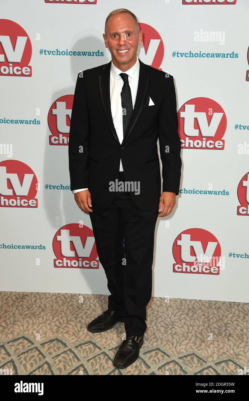 Rob Rinder attending the TV Choice Awards 2017 held at The Dorchester ...