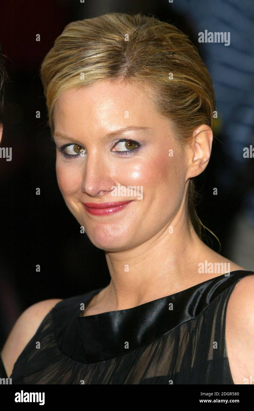 Alice Evans arriving at the UK premiere of Fantastic Four in Leicester ...