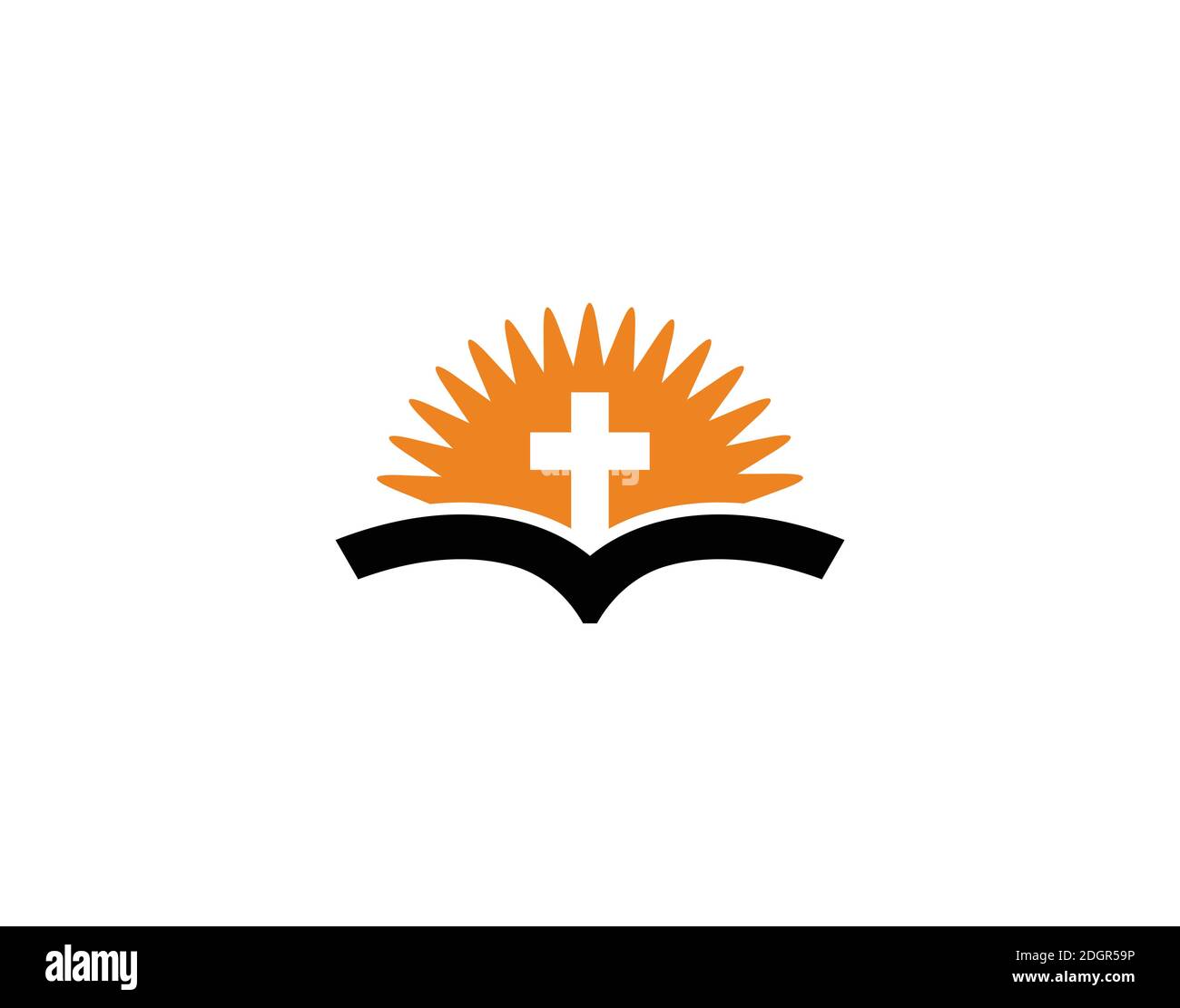 Church symbol design Cut Out Stock Images & Pictures - Alamy