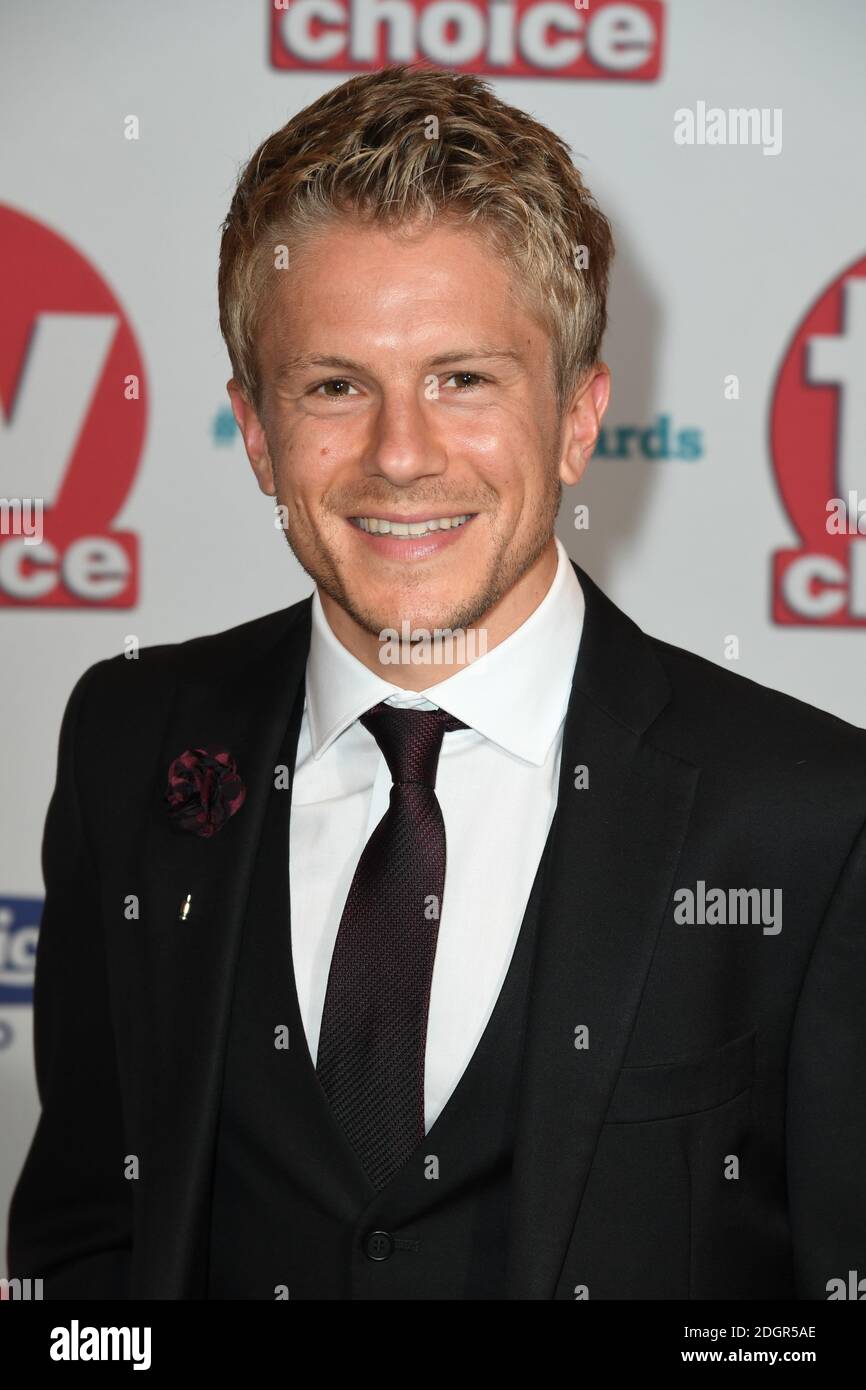 George Rainsford attending the TV Choice Awards 2017 held at The ...
