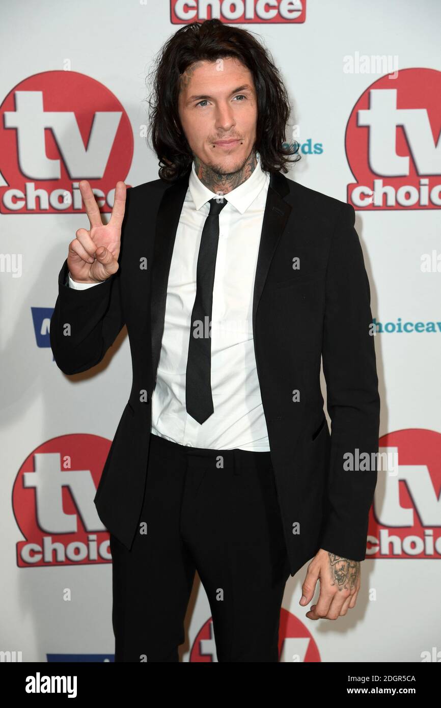 Steven 'Sketch' Porter attending the TV Choice Awards 2017 held at The ...