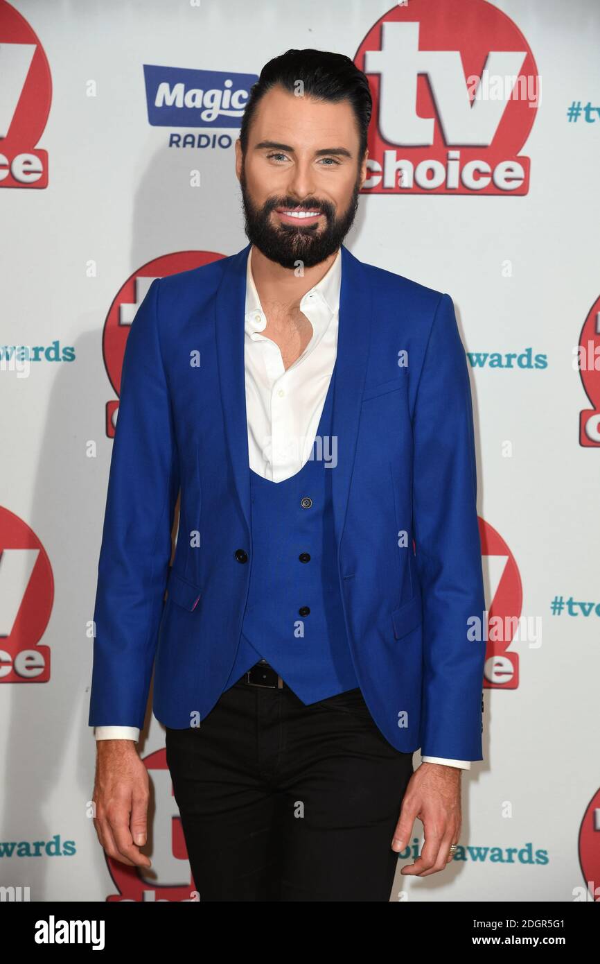 Rylan Clark attending the TV Choice Awards 2017 held at The Dorchester ...