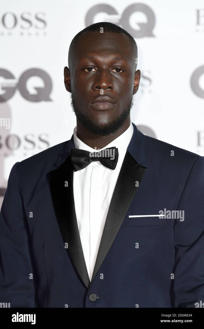 Stormzy attending the GQ Men of the Year Awards 2017 held at the Tate ...