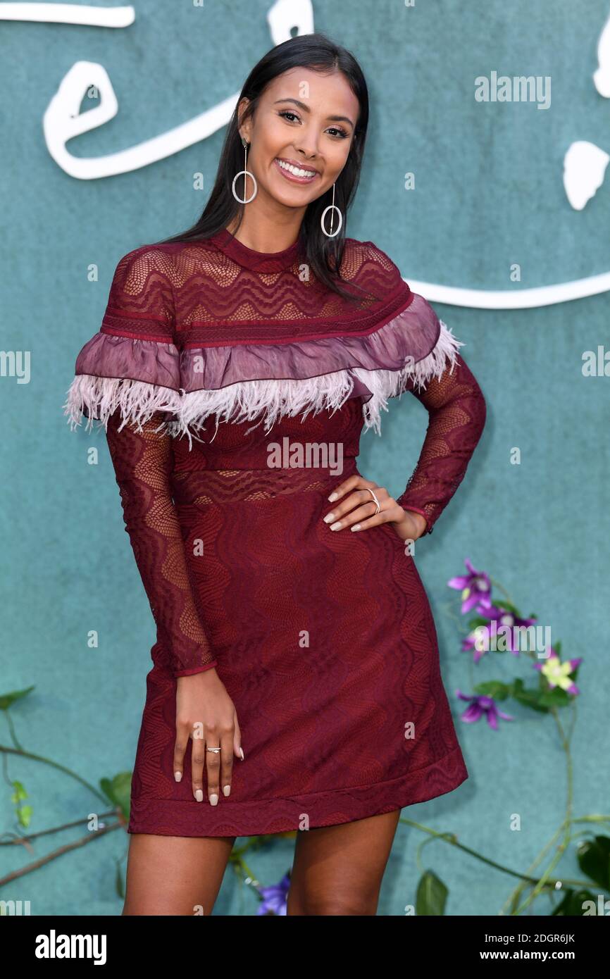 Maya Jama attending the UK premiere of Mother! held at Odeon Cinema ...