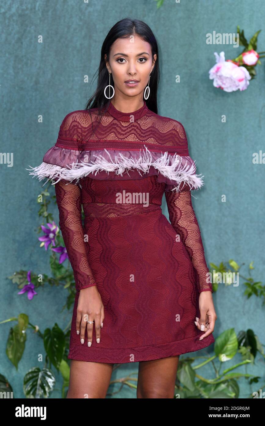 Maya Jama attending the UK premiere of Mother! held at Odeon Cinema ...