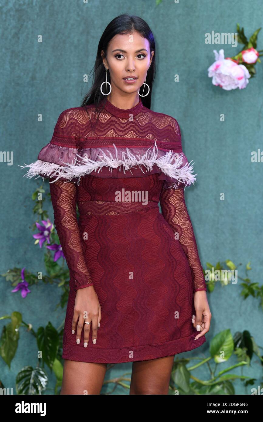 Maya Jama attending the UK premiere of Mother! held at Odeon Cinema ...