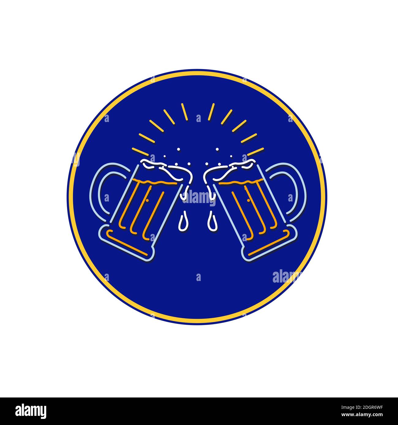 Beer signage Cut Out Stock Images & Pictures - Alamy
