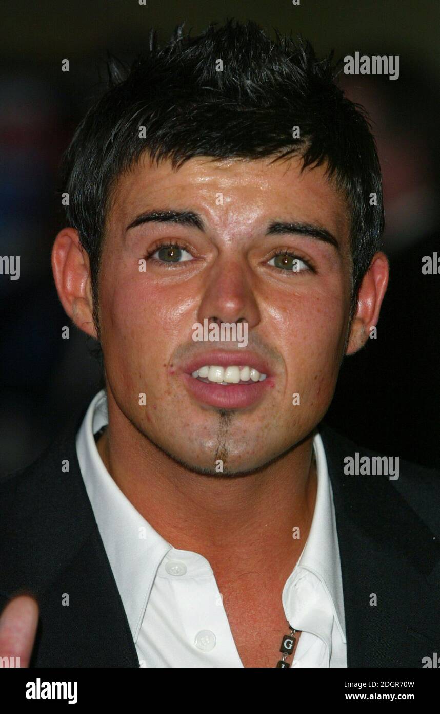 Anthony from Big Brother 6 arriving at the UK Premiere of The Dukes of ...