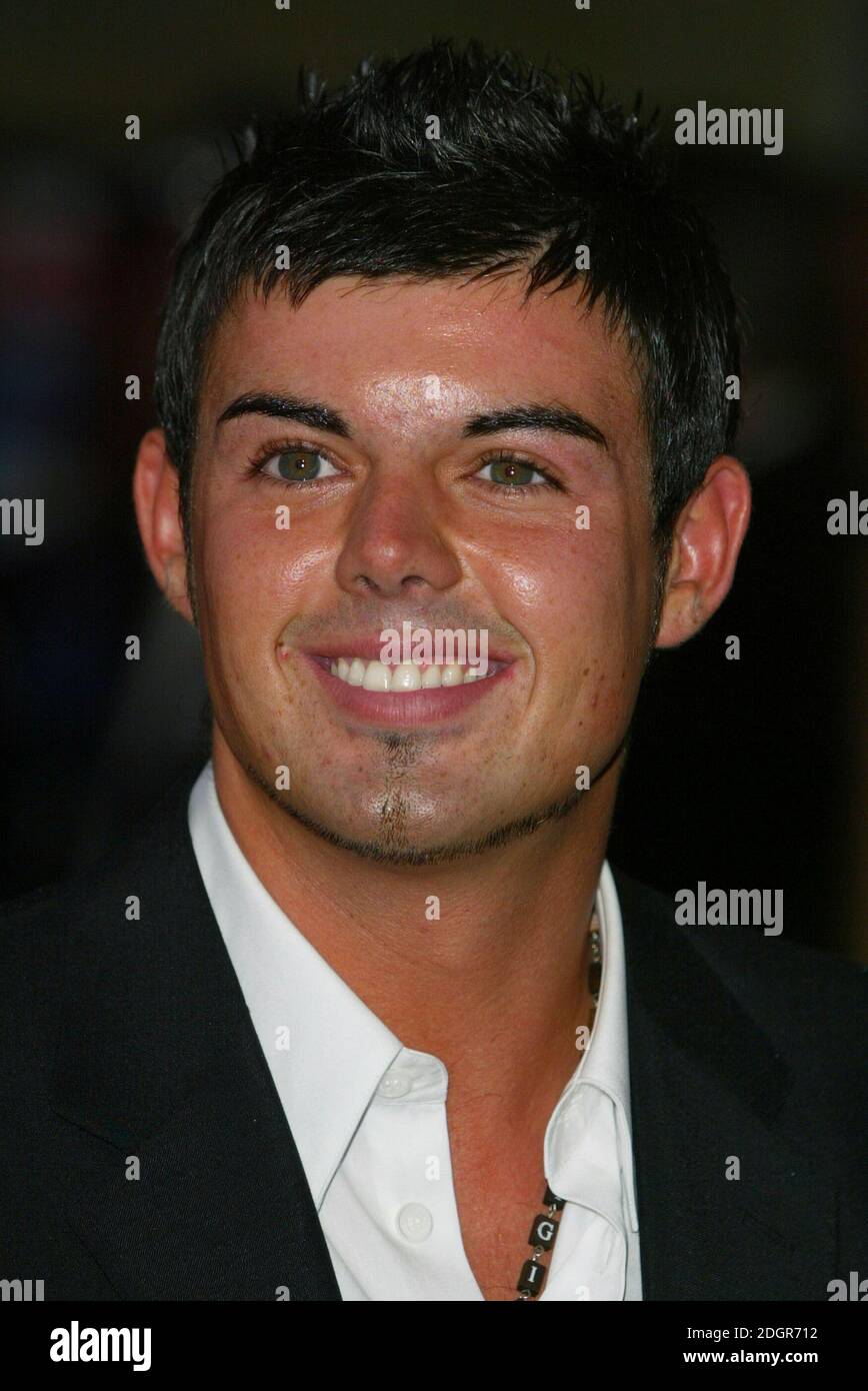 Anthony from Big Brother 6 arriving at the UK Premiere of The Dukes of ...