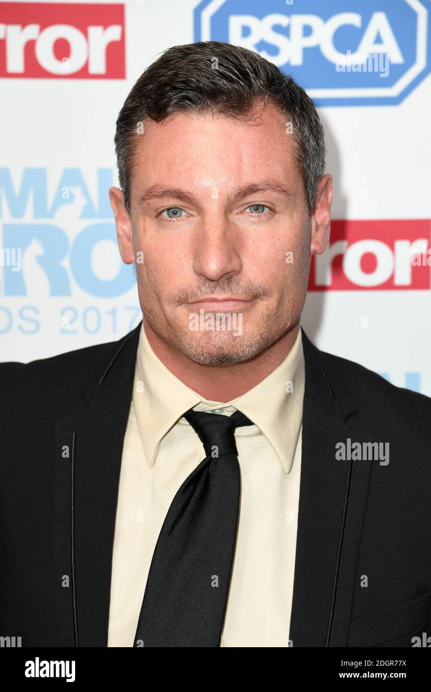 Dean Gaffney attending the Animal Hero Awards held at Grosvenor House ...