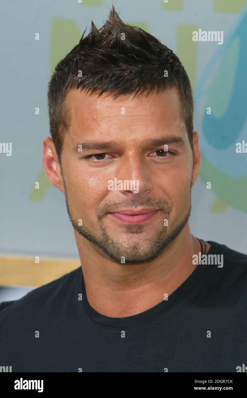Ricky Martin arriving for the MTV Music Video Awards (VMA's) at the ...