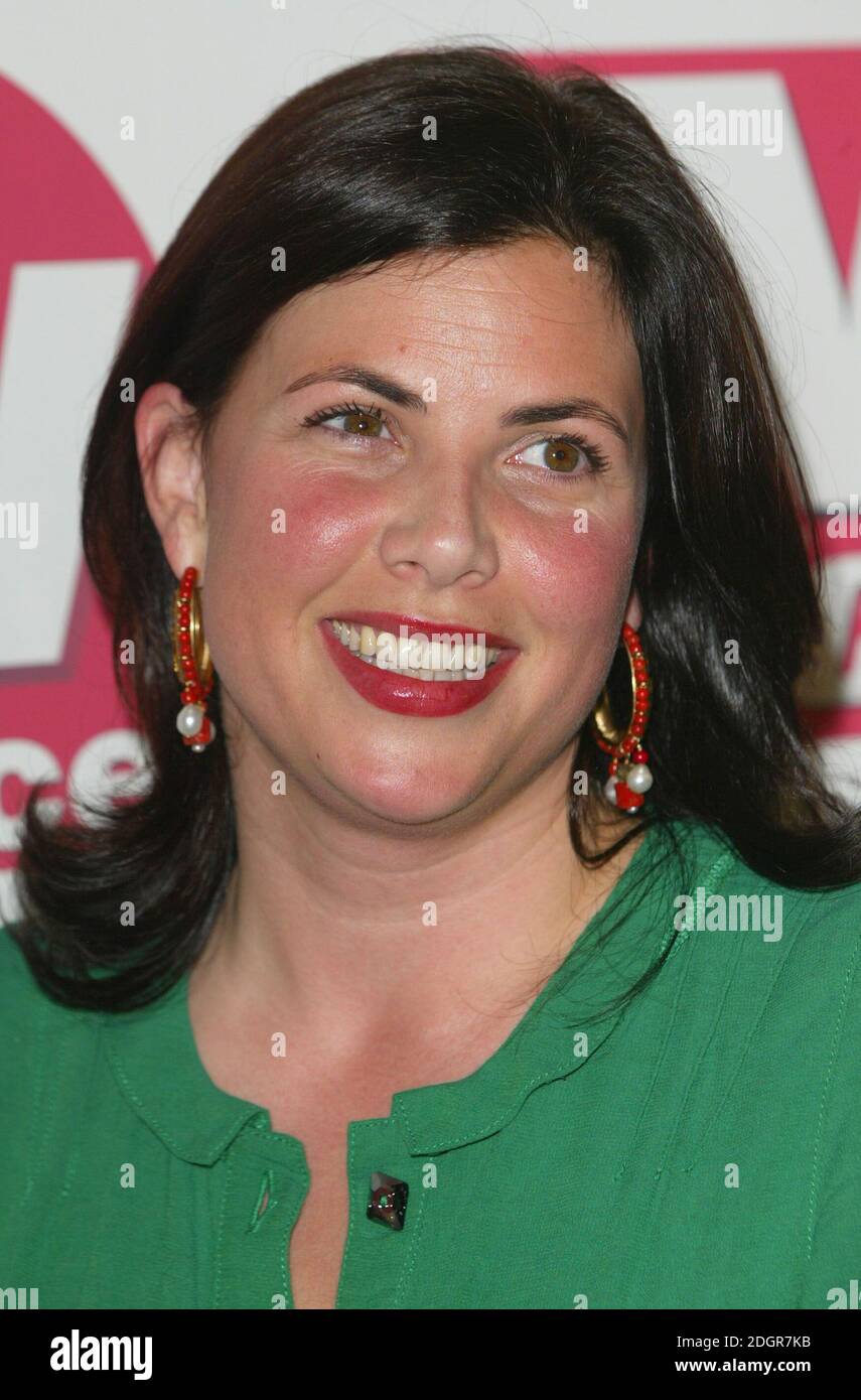 Kirstie Allsopp arriving at the TV Quick and TV Choice 2005 Awards, The ...