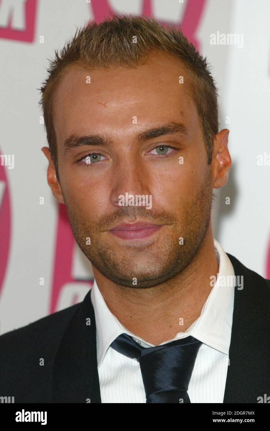 Calum Best arriving at the TV Quick and TV Choice 2005 Awards, The ...