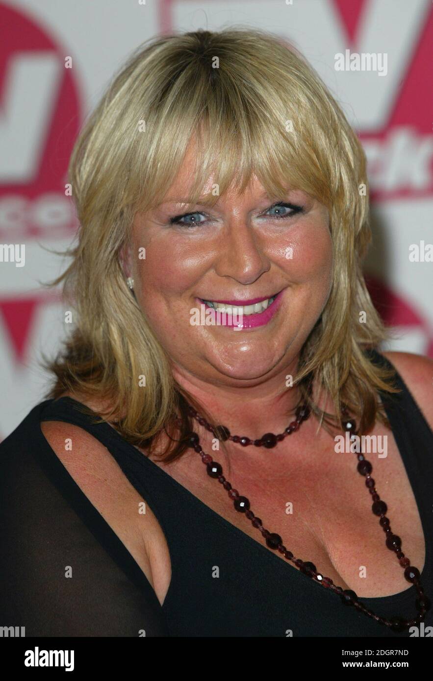 Fern Britton in the press room at the TV Quick and TV Choice 2005 ...