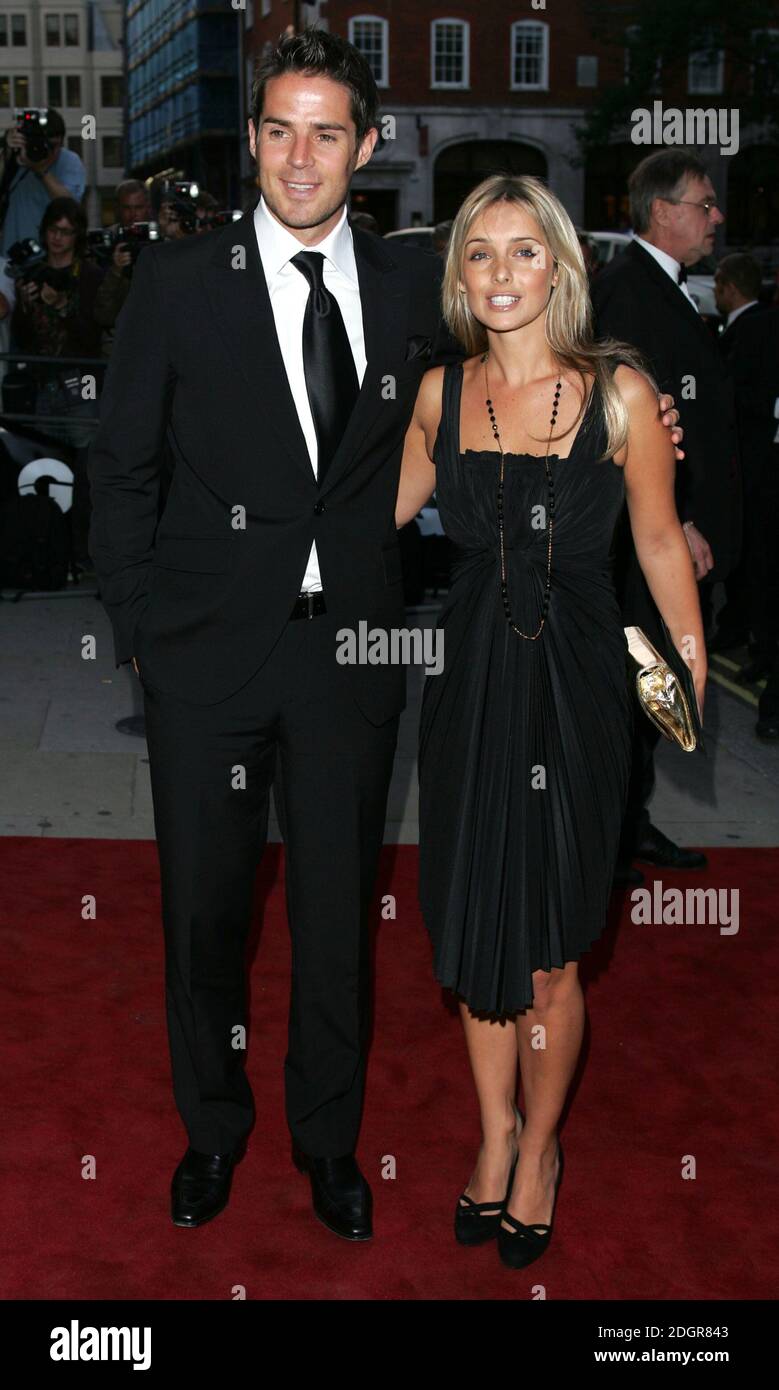 Jamie Redknapp and wife Louise arriving at the GQ Men of the Year ...