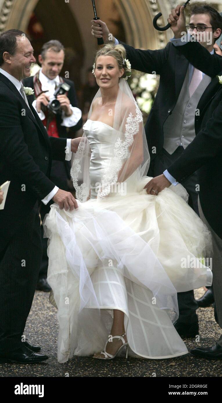 Sara Buys at her wedding to Tom Parker Bowles, St Nicholas Church ...