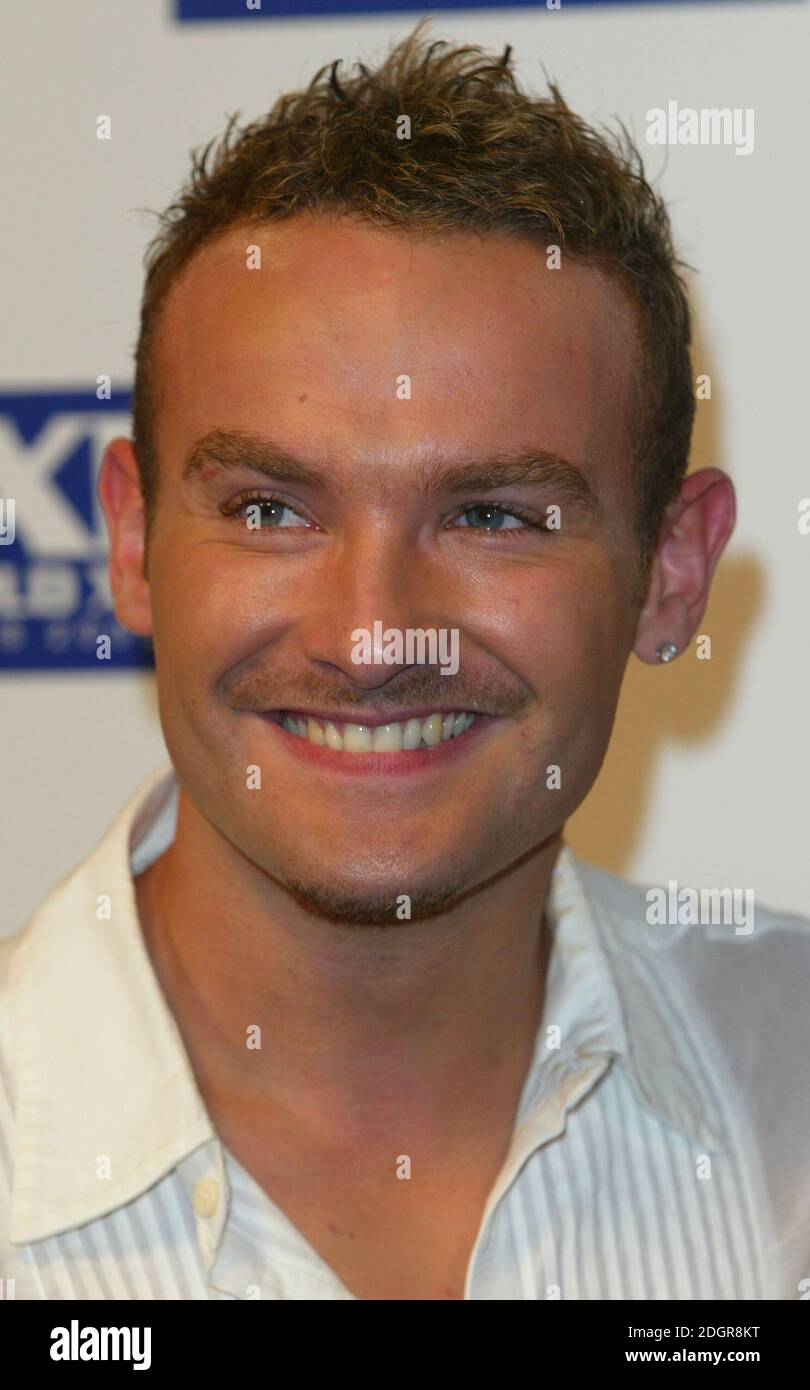 Kevin from Liberty X arriving at the FIFPro World X1 Player Awards 2005 ...