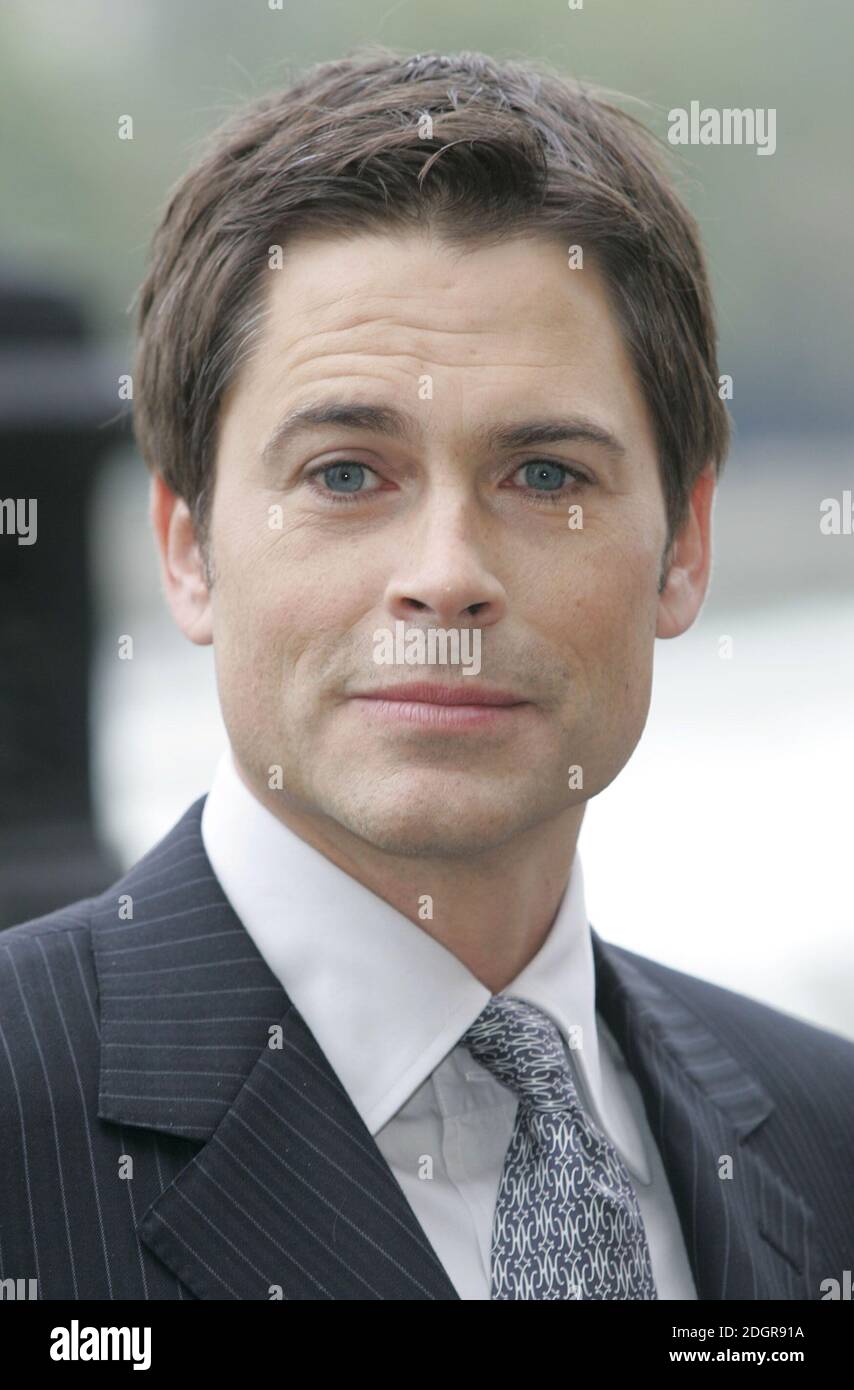 Rob Lowe at Transport for London's photocall to promote part of the ...