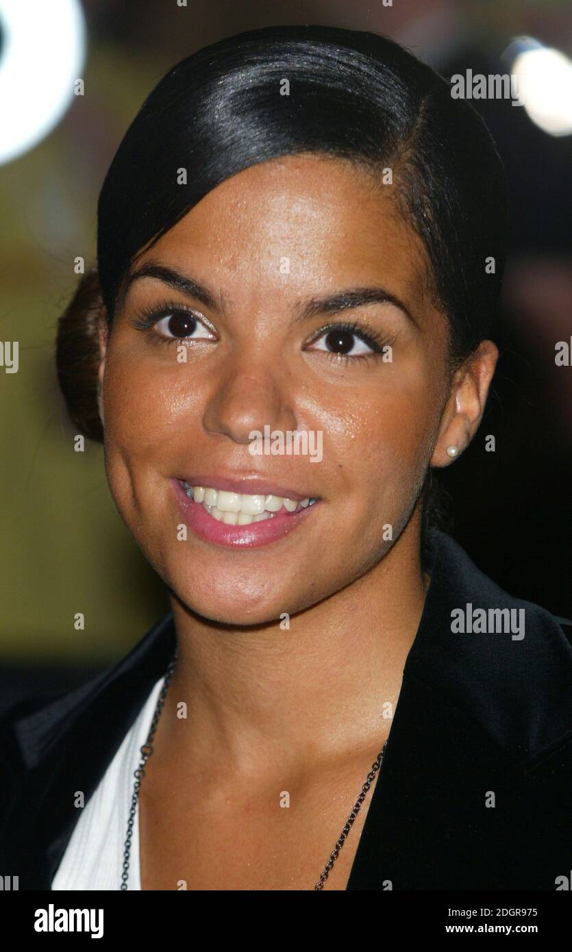 Miss Dynamite arriving at the Mobo's 2005 at the Royal Albert Hall ...