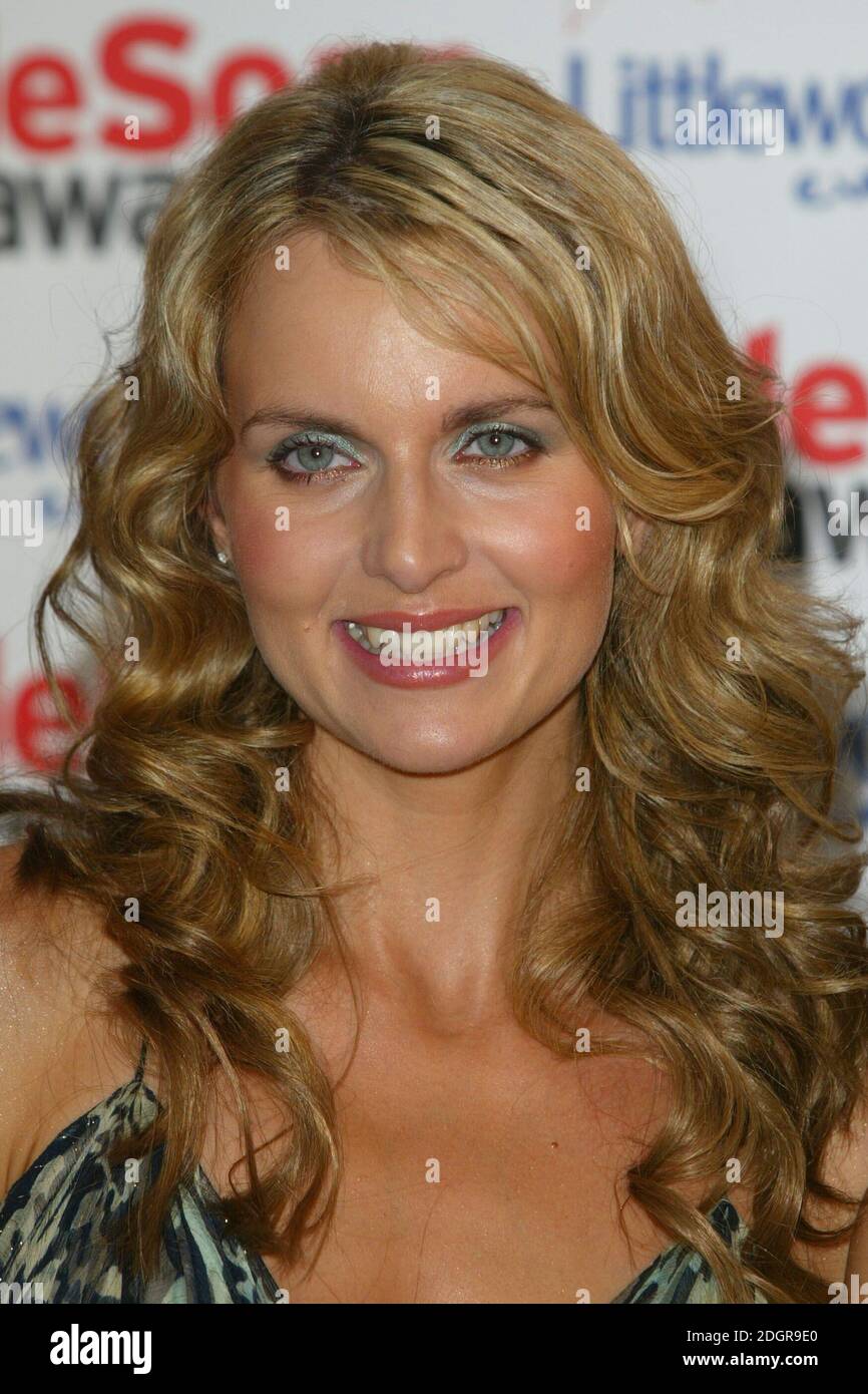 Debra Stephenson arriving at the Inside Soap Awards 2005, the Floridita ...