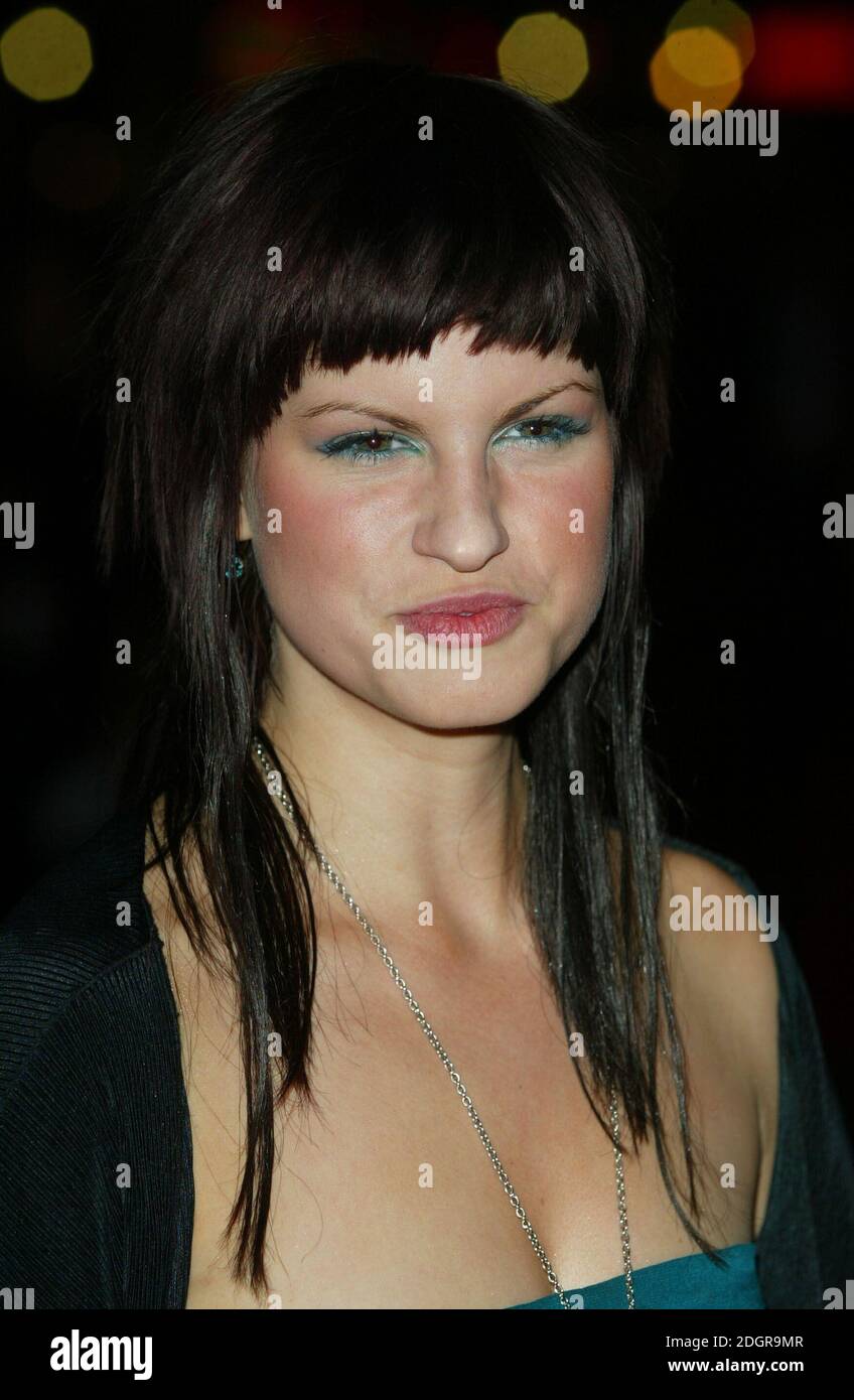Jemma Rooper arriving at the world premiere of Kinky Boots, Vue Cinema ...