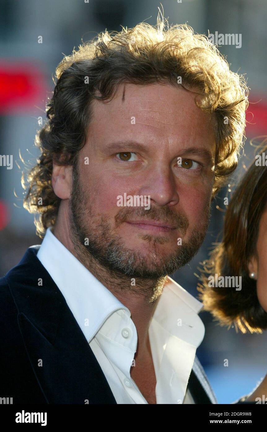 Colin Firth arriving at the world premiere of Nanny McPhee in London's ...
