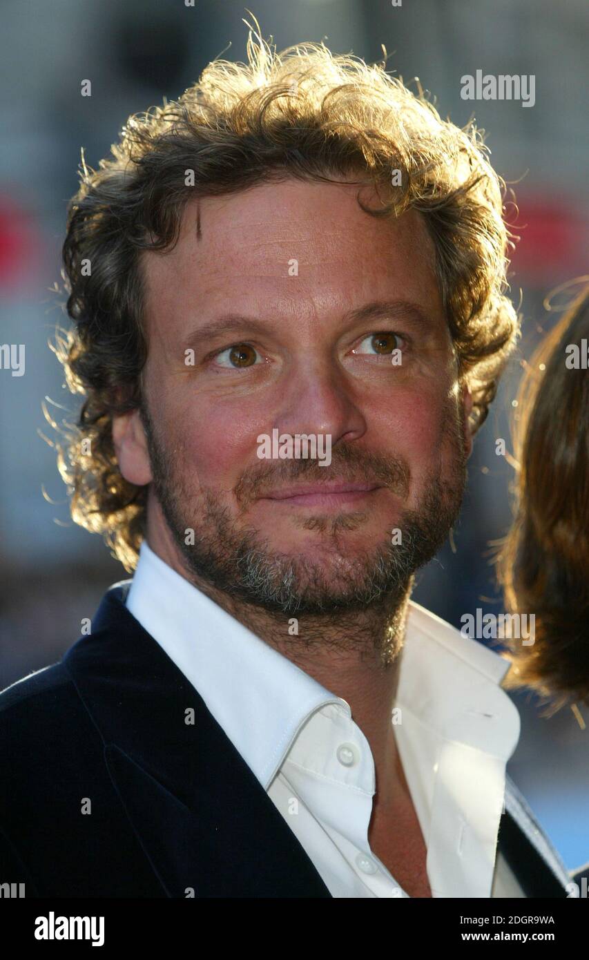 Colin Firth arriving at the world premiere of Nanny McPhee in London's ...