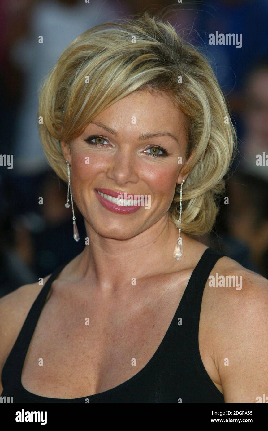 Nell McAndrew arriving at the Pride of Britain Awards 2005, ITV ...