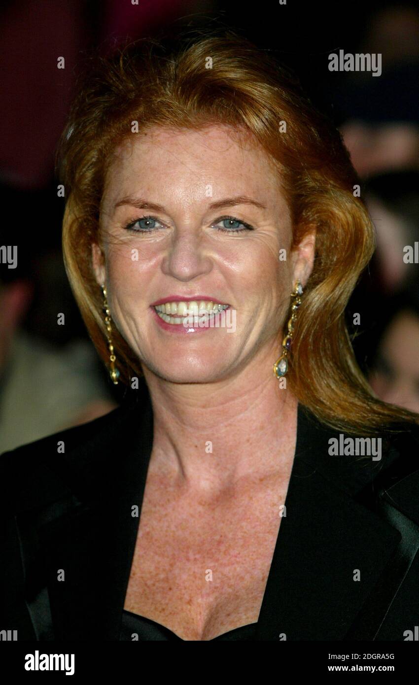 Sarah Ferguson arriving at the Pride of Britain Awards 2005, ITV ...