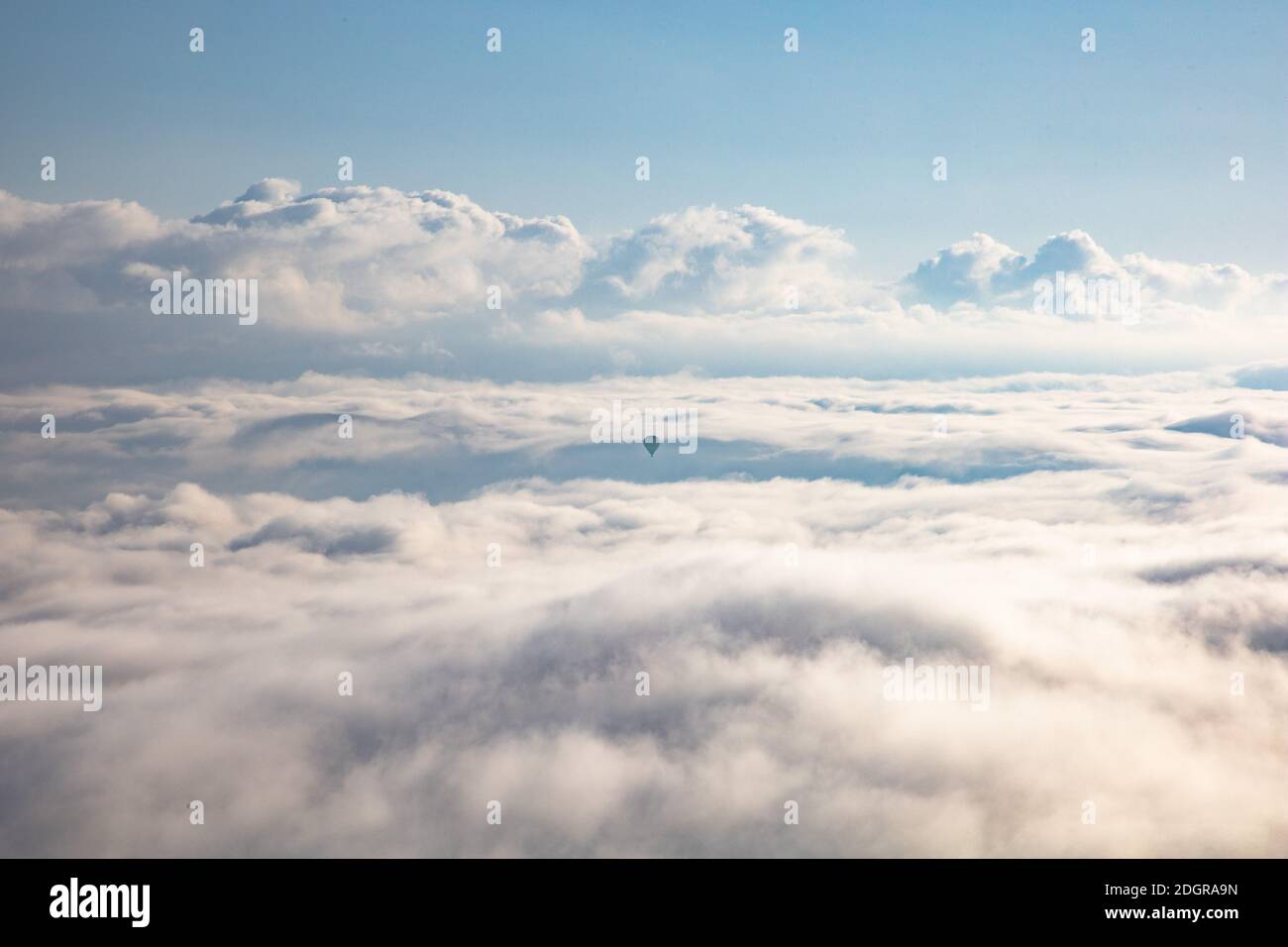 Flight above morning clouds hi-res stock photography and images - Alamy