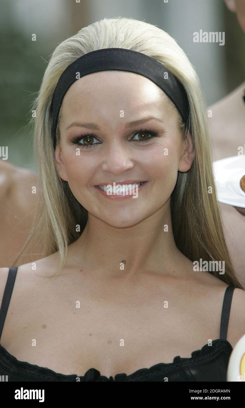 Jennifer Ellison at a photo call for Hellmann's Squeezy Mayonnaise, to ...
